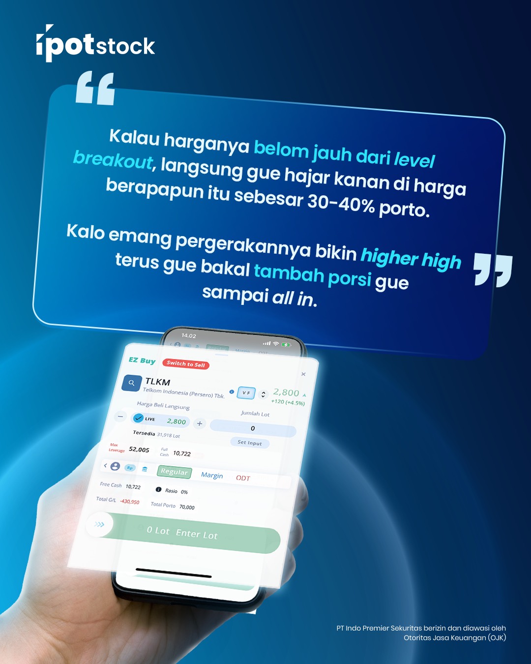 Booster Modal - Indo Premier Sekuritas